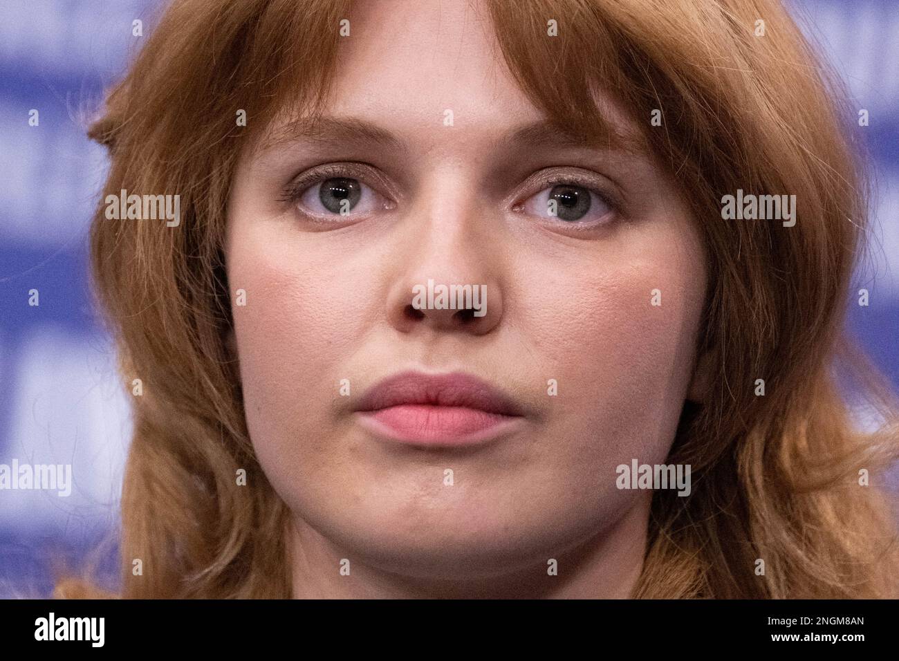 Odessa Young attending the Manodrome Press Conference as part of the ...