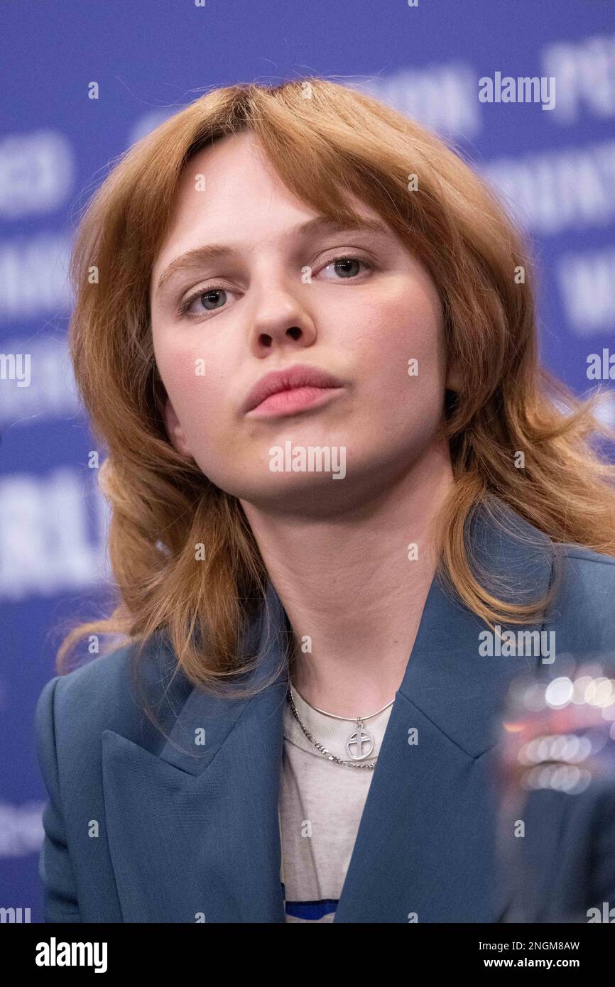 Odessa Young attending the Manodrome Press Conference as part of the ...