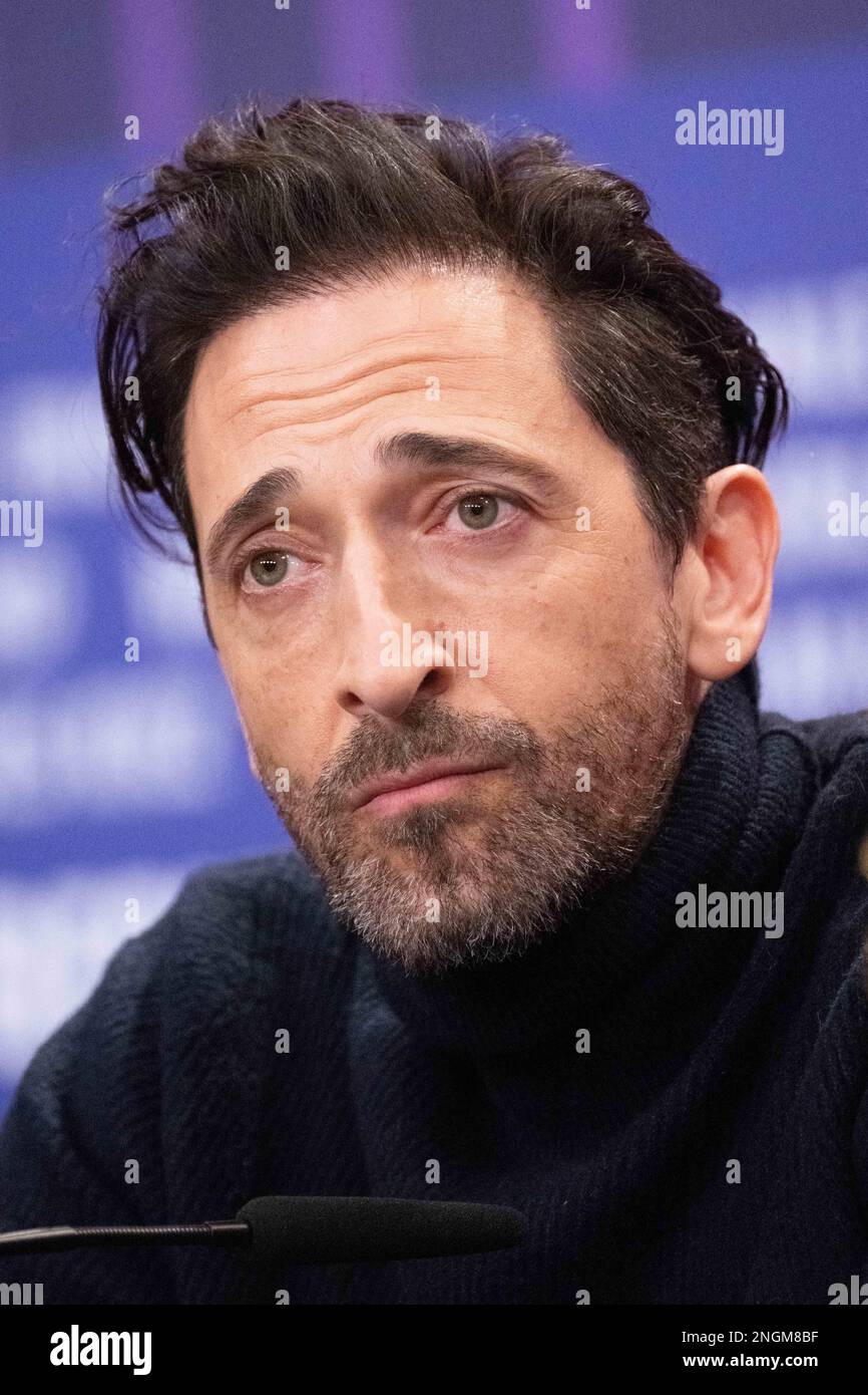 Adrien Brody attending the Manodrome Press Conference as part of the ...