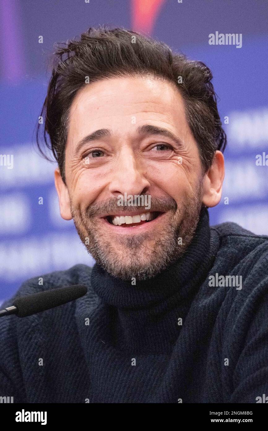 Adrien Brody attending the Manodrome Press Conference as part of the ...