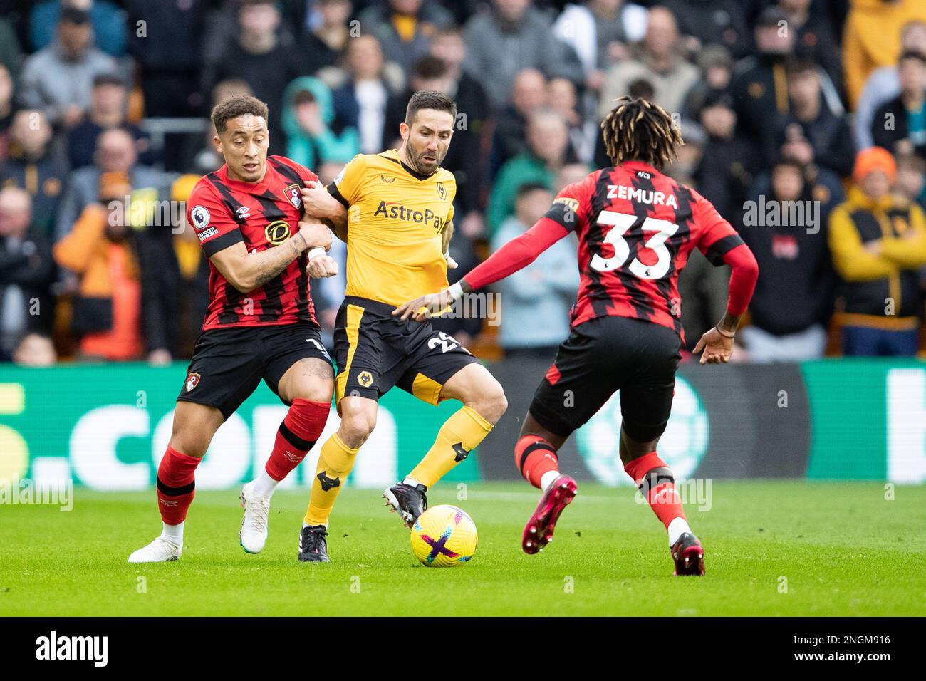Bournemouth wolves 2023 marcus hi-res stock photography and images - Alamy