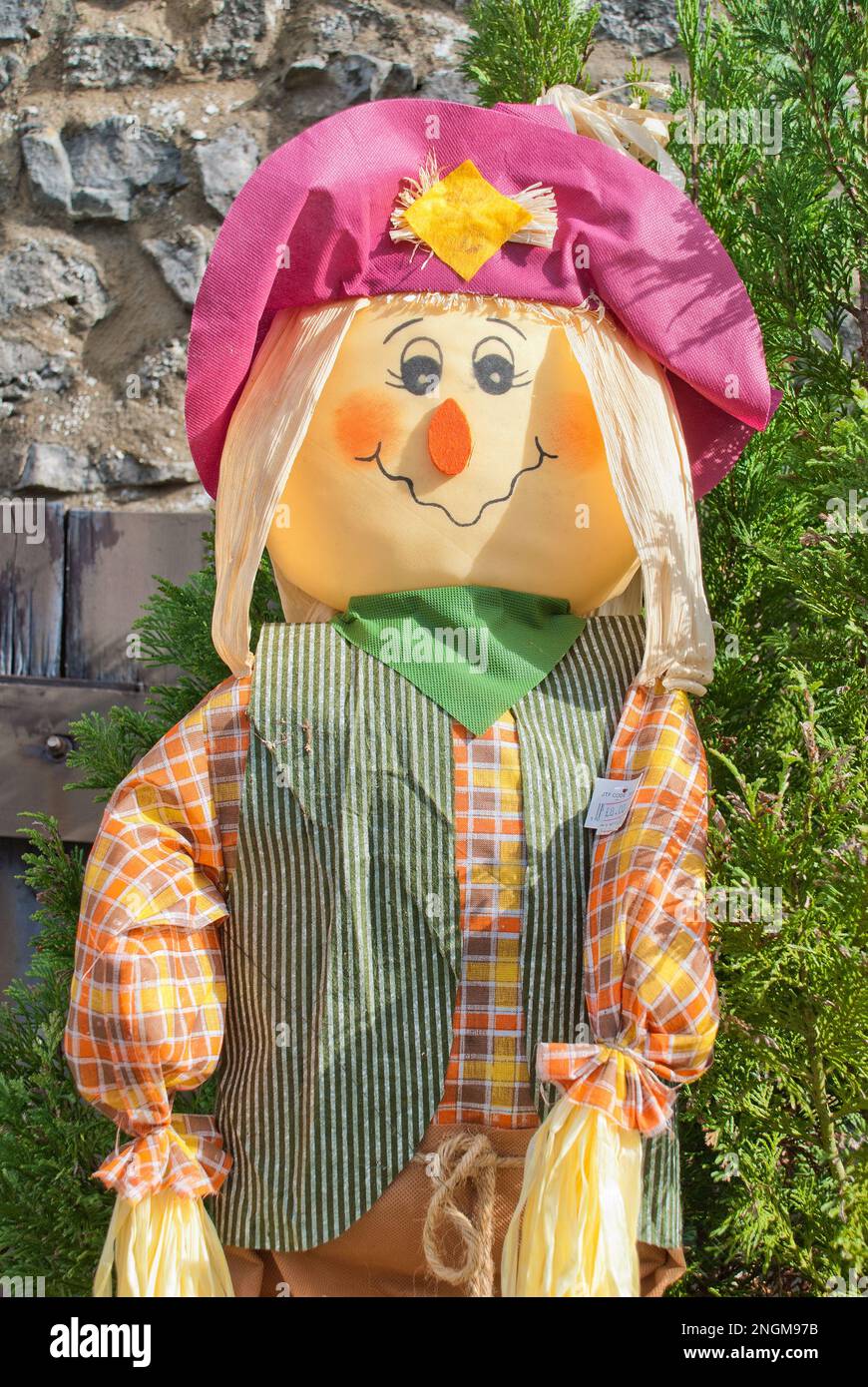 Scarecrows follow a different theme each year at the annual Kettlewell ...