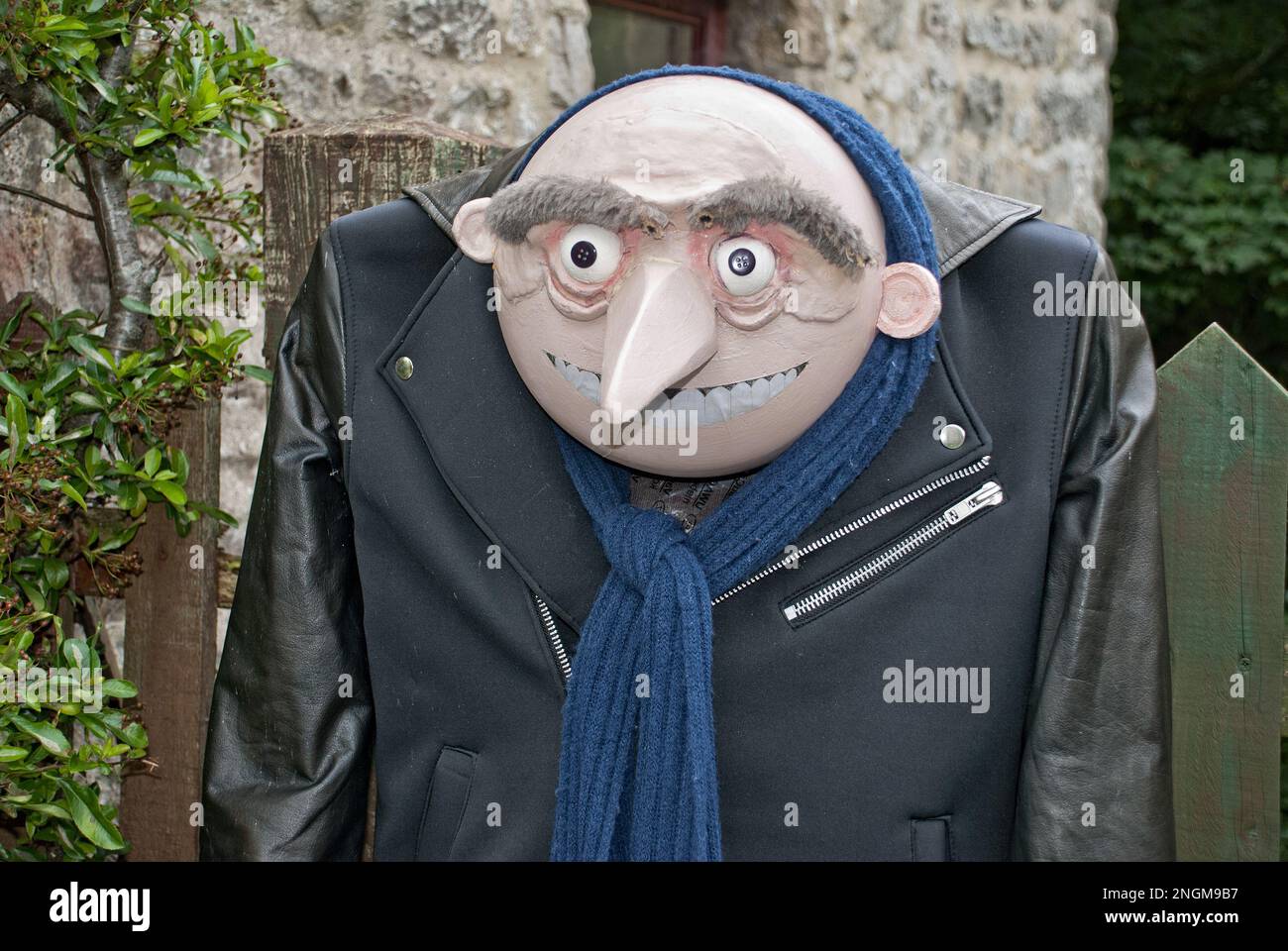 Scarecrows follow a different theme each year at the annual Kettlewell ...