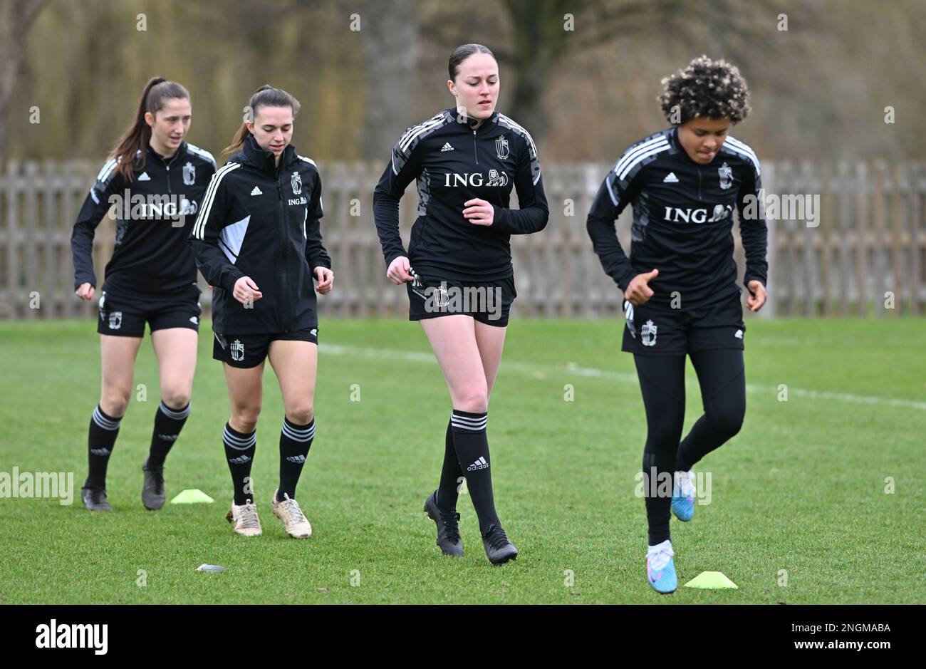 Marlow, UK. 18th Feb, 2023. Jody Vangheluwe of Belgium , Michelle ...