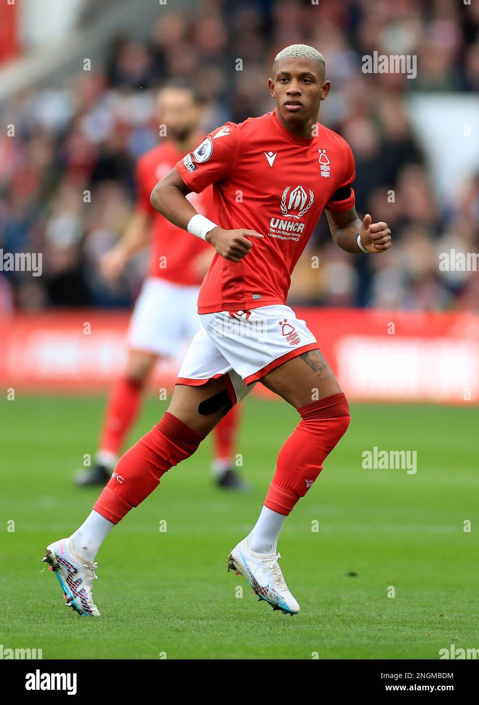 Nottingham Forest's Danilo in action during the Premier League match at ...
