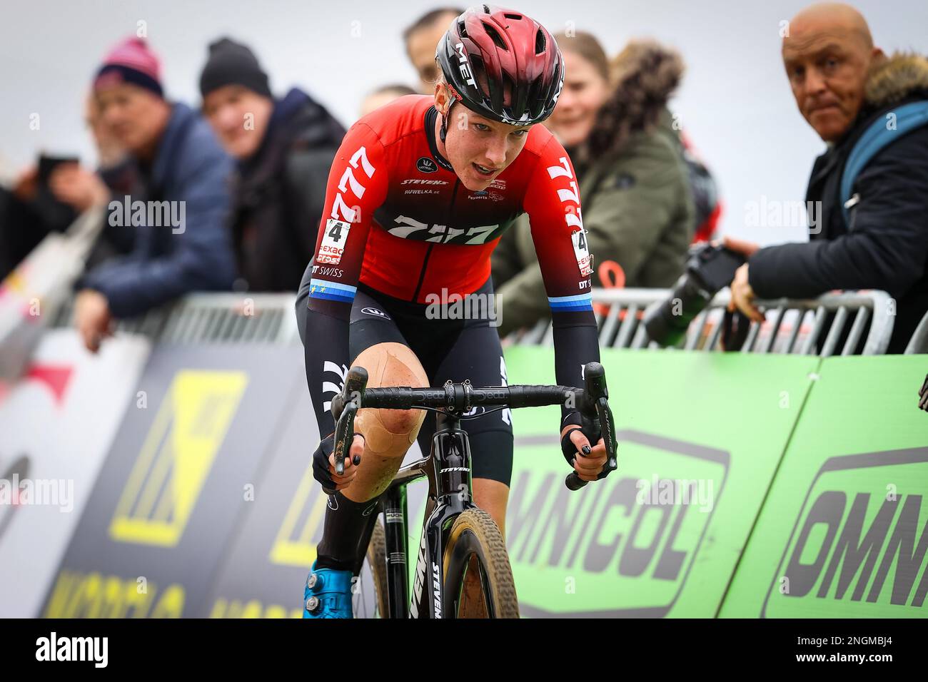 Dutch Annemarie Worst pictured in action during the women's race of the ...