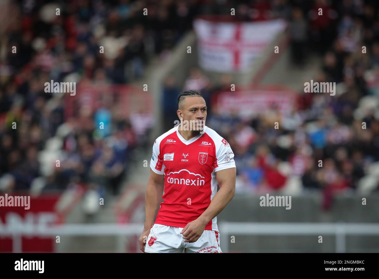 Sauaso ‘Jesse’ Sue #8 of Hull KR during the Betfred Super League Round ...