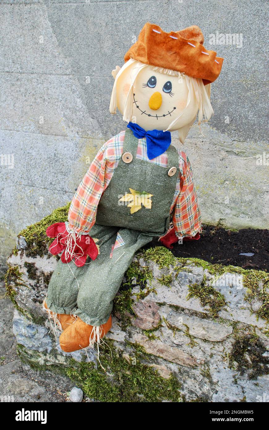 Scarecrows follow a different theme each year at the annual Kettlewell ...