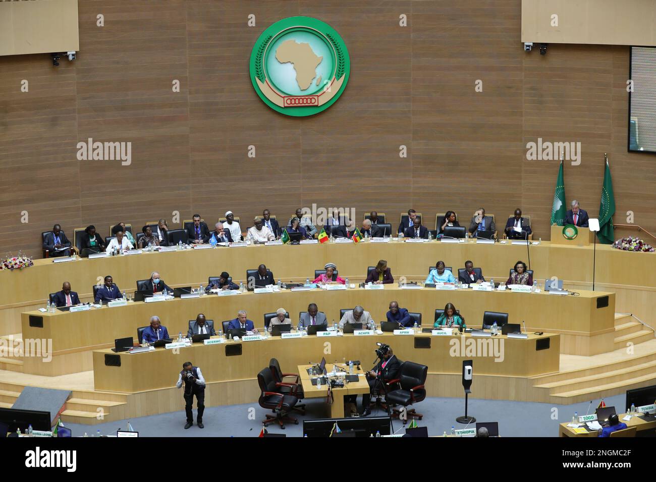 (230218) -- ADDIS ABABA, Feb. 18, 2023 (Xinhua) -- This photo taken on ...