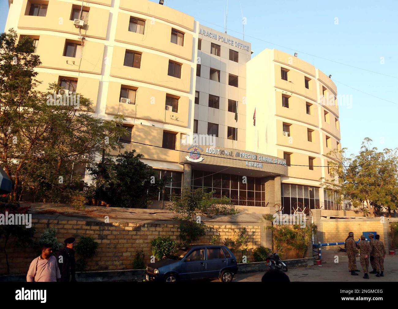 Security officials stand alert to avoid untoward incident as security ...