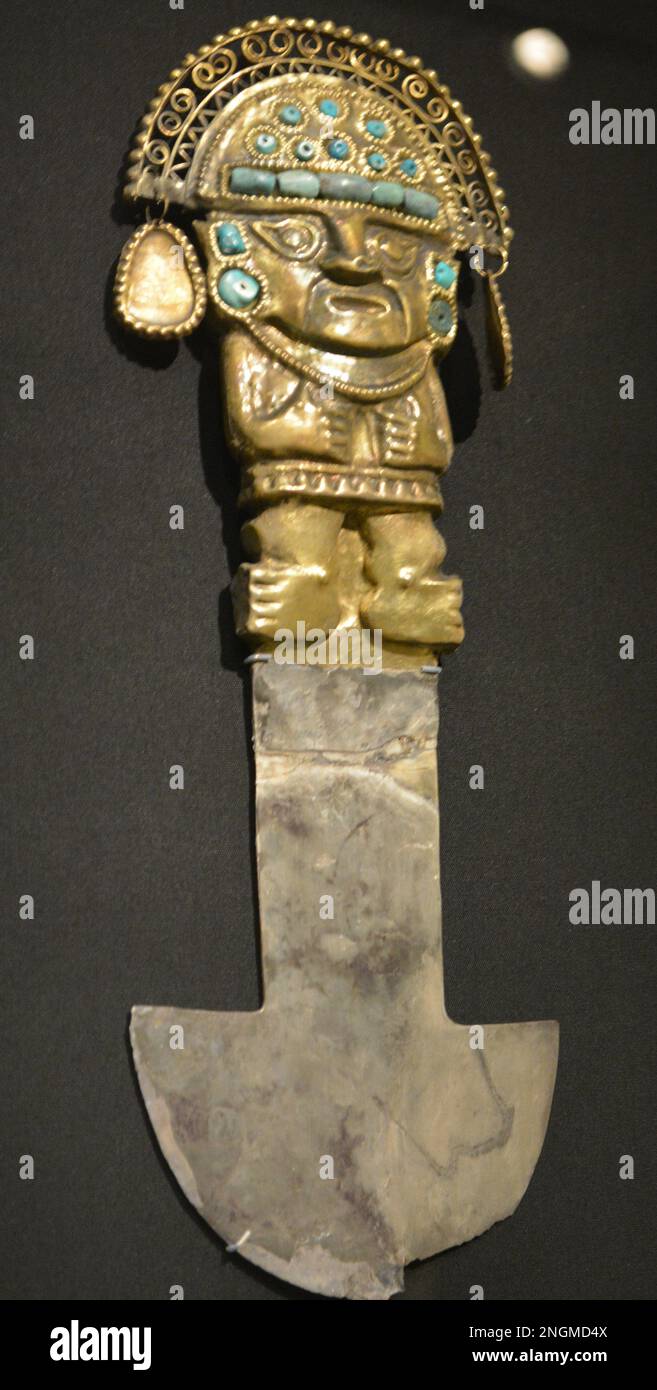 Tumi. Ceremonial Knife. Precolumbian Cultures in Dallas Museum of Art ...