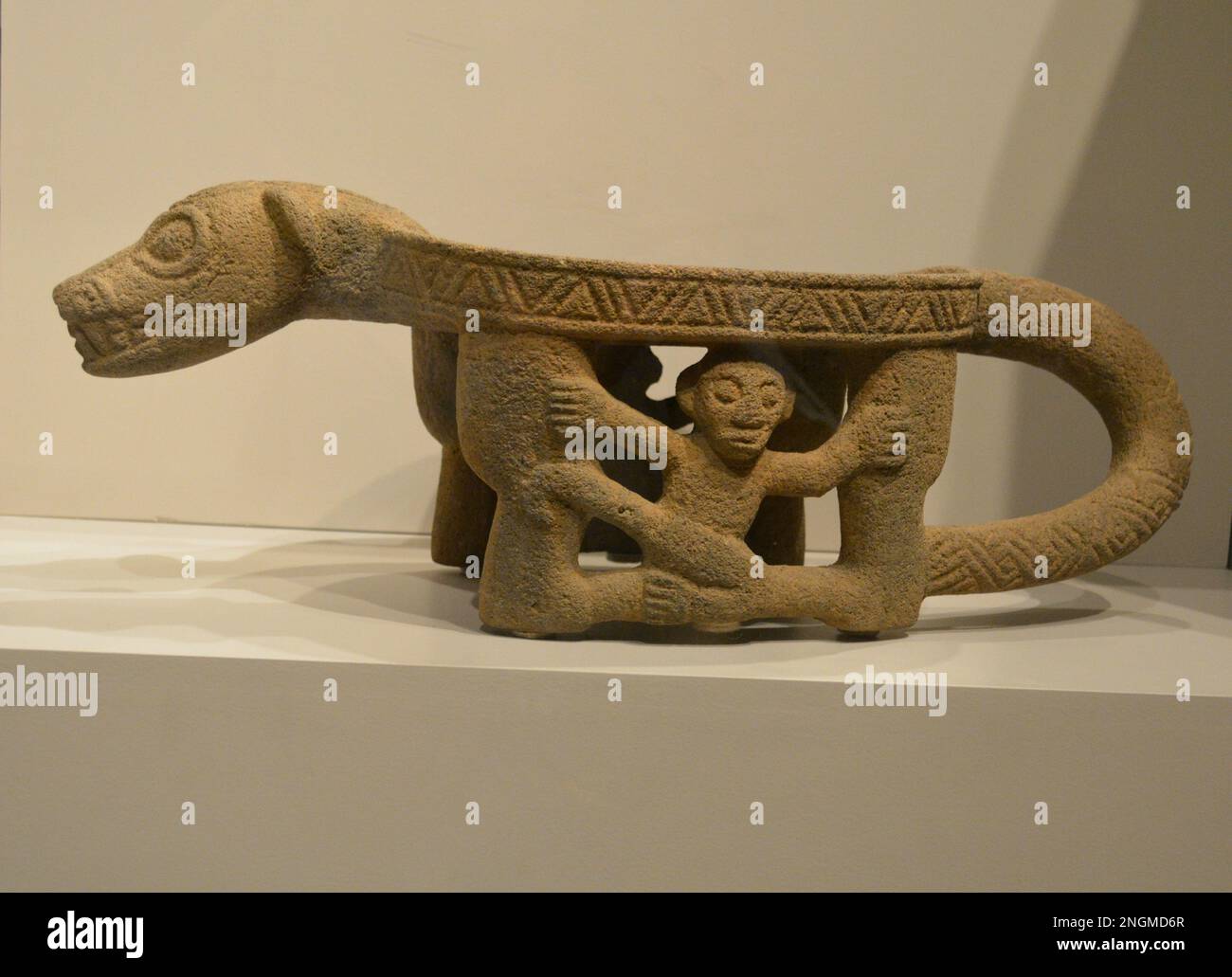 Metate of Nagoya. Precolumbian Cultures in Dallas Museum of Art Stock ...