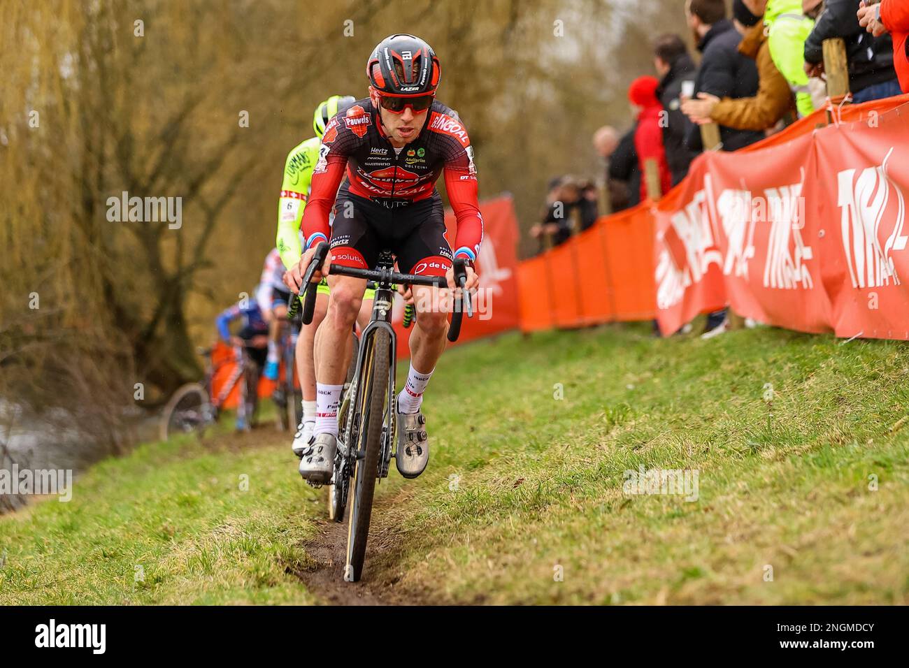 Belgian Eli Iserbyt pictured in action during the men's race of the ...