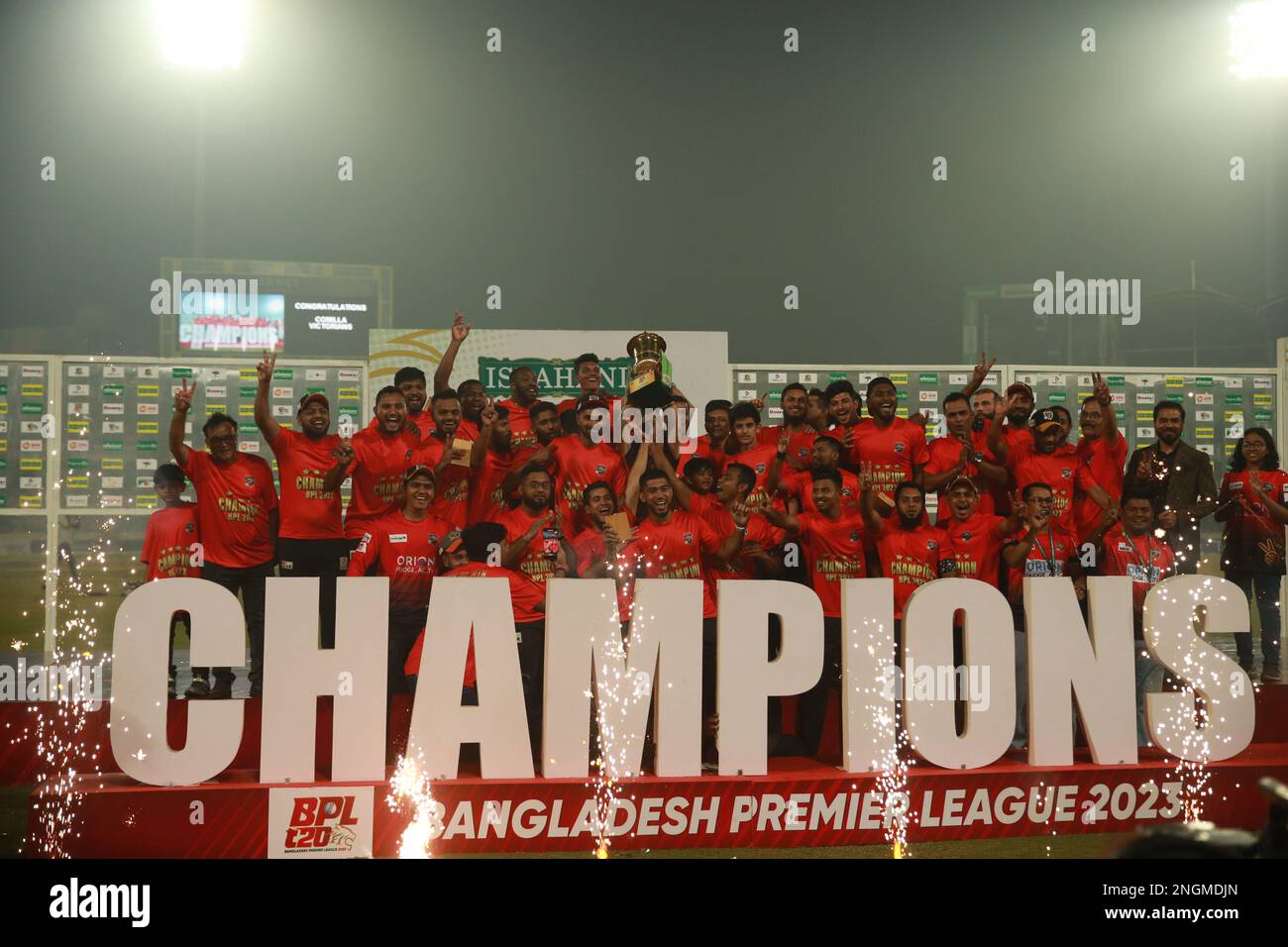 Comilla Victorians won a record-extending fourth Bangladesh Premier ...