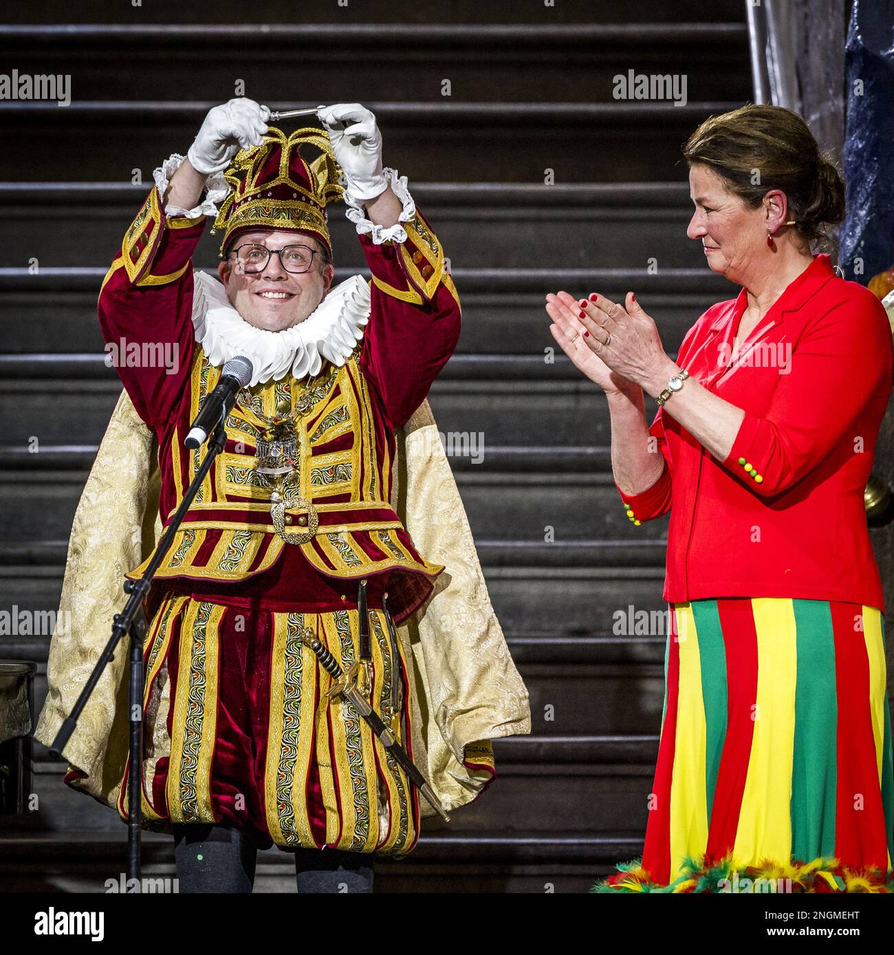 Carnival celebraters hi-res stock photography and images - Alamy