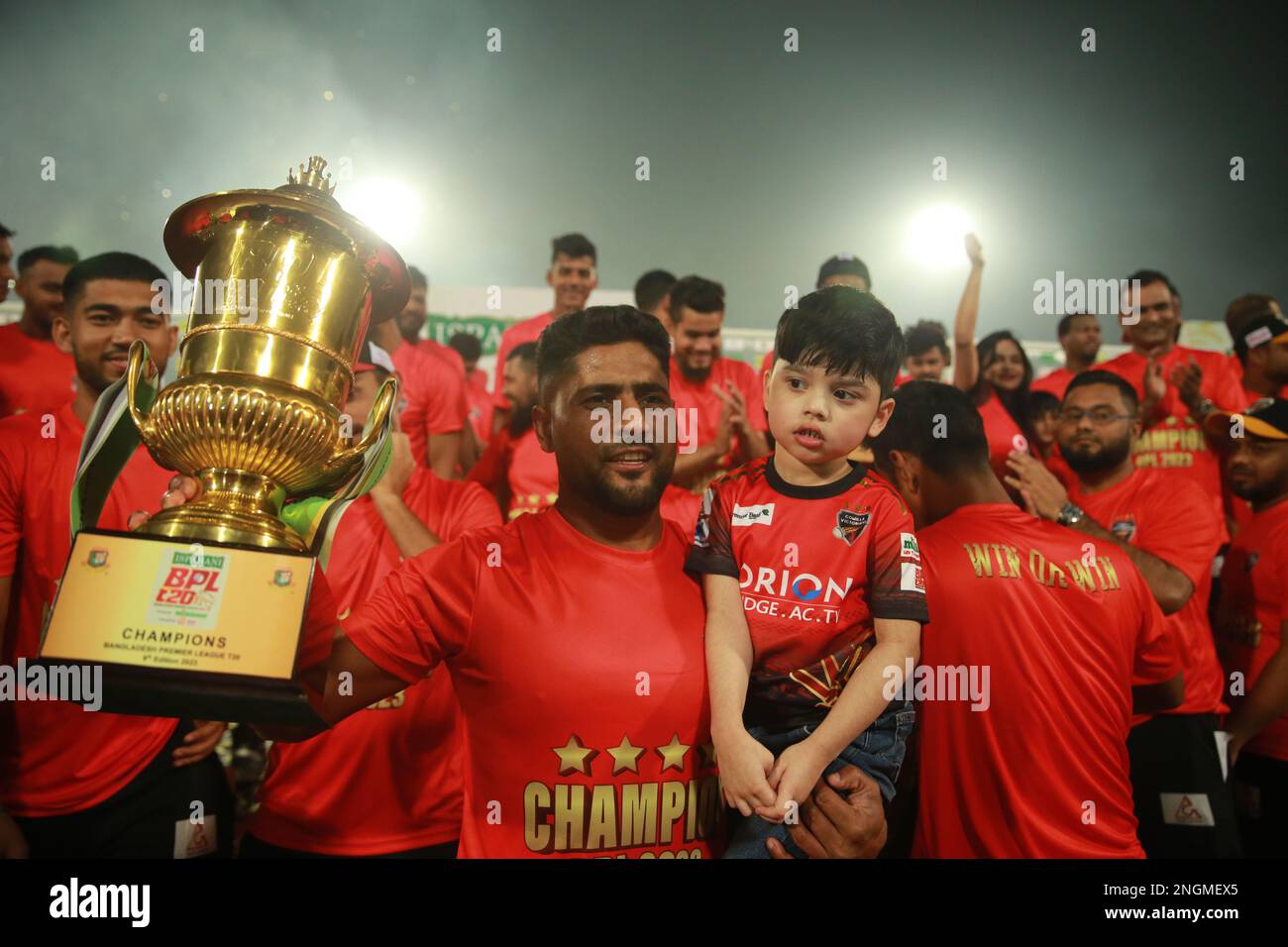 Bangladesh Premier League (BPL) final match between Cumilla Victorians ...