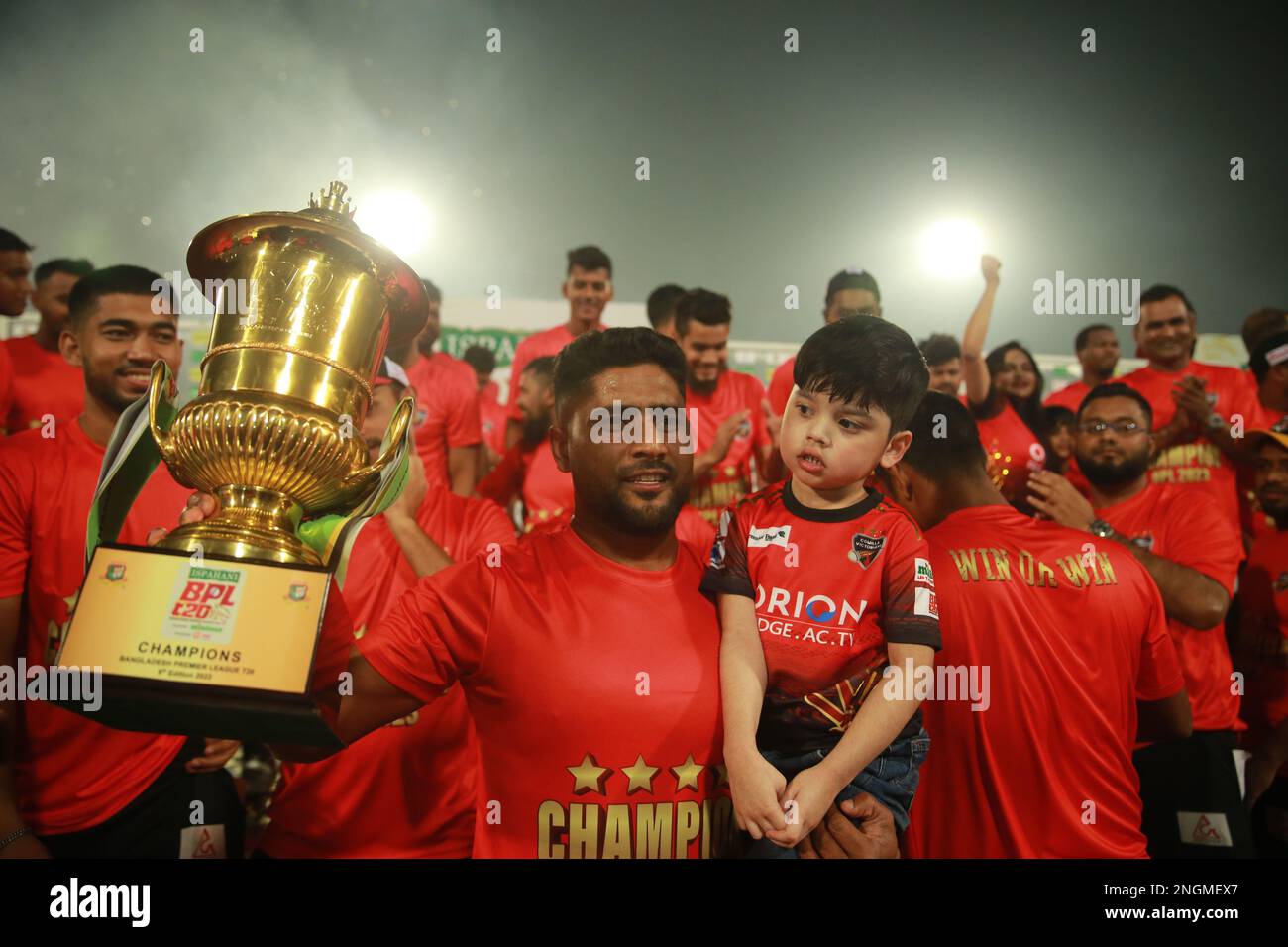 Bangladesh Premier League (BPL) final match between Cumilla Victorians ...