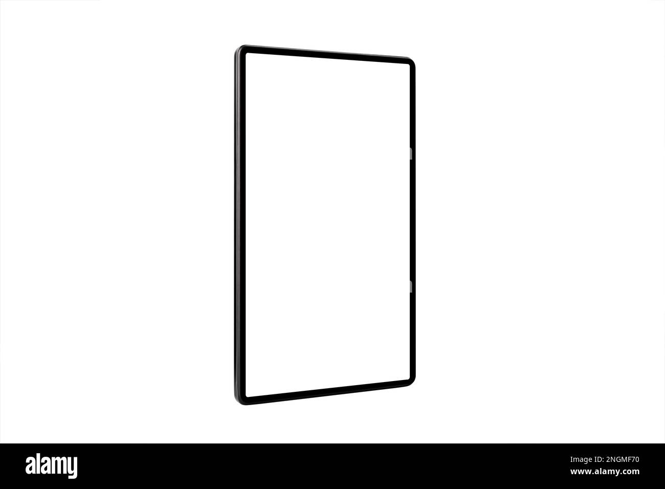 Modern Digital Tablet Mockup isolated white background, New Modern ...