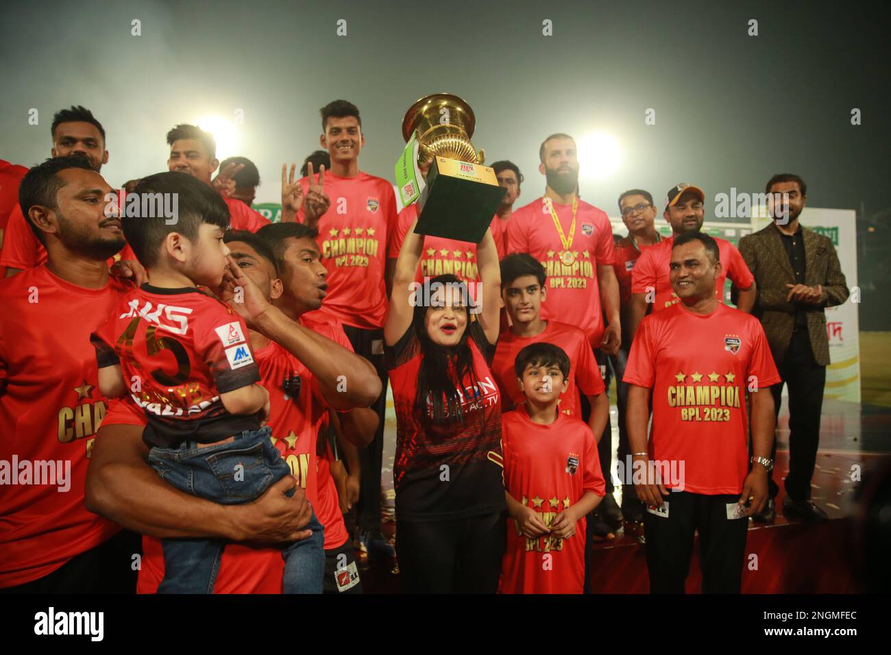 Bangladesh Premier League (BPL) final match between Cumilla Victorians ...