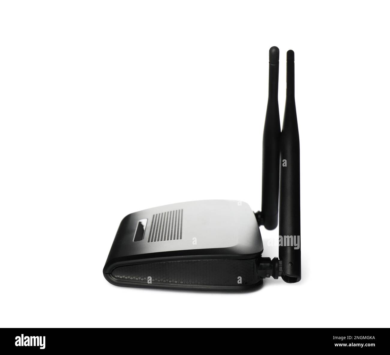 New modern Wi-Fi router isolated on white Stock Photo - Alamy