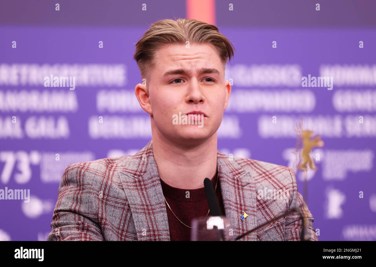 Berlin, Germany. 18th Feb, 2023. Vincent Wiemer, actor, attends the ...