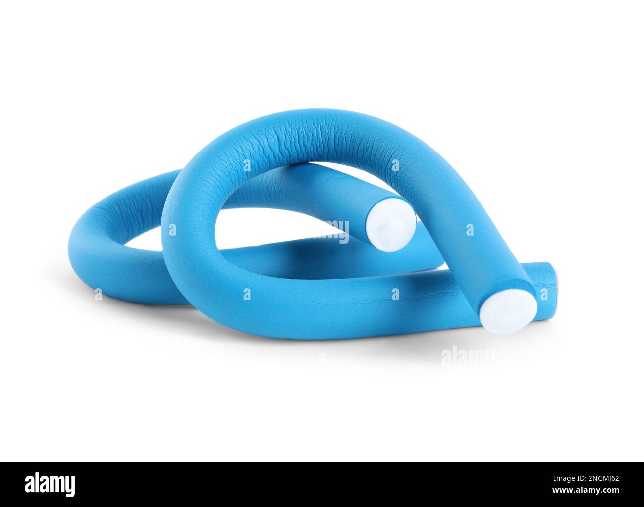 Curling rods isolated on white. Hair styling tool Stock Photo - Alamy