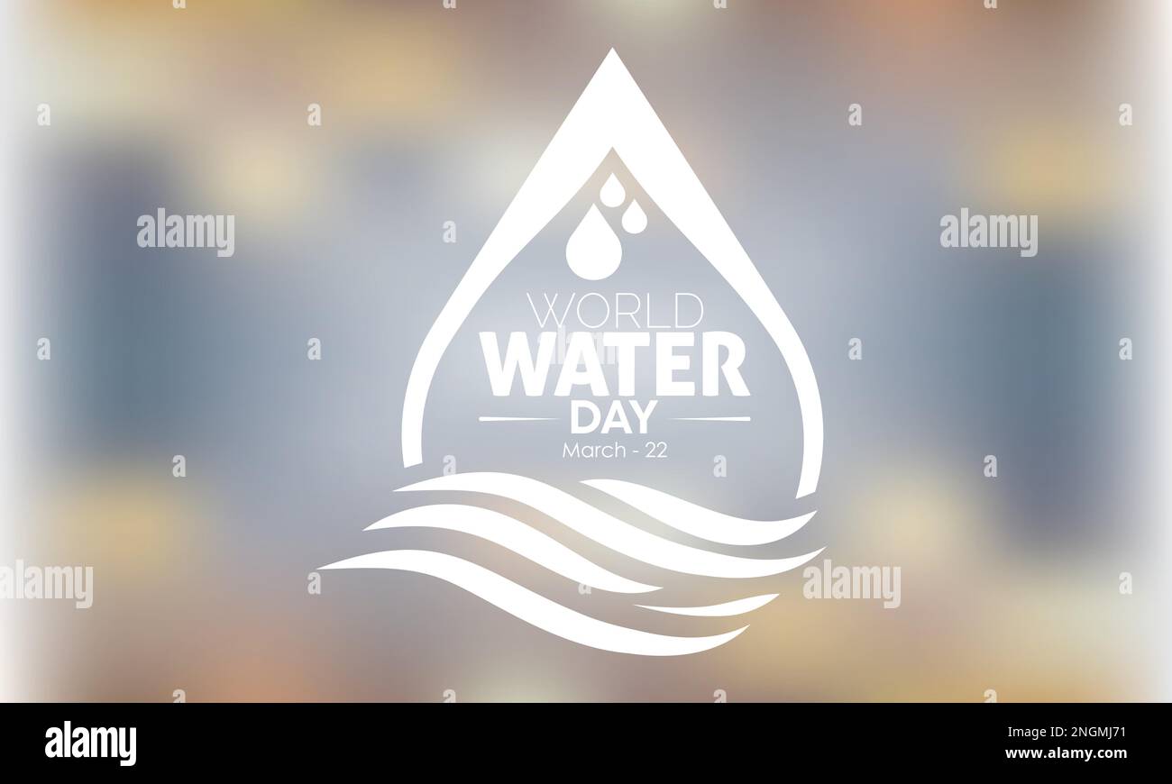 Importance Of Fresh Water For Save Life Save Earth Concept Banner