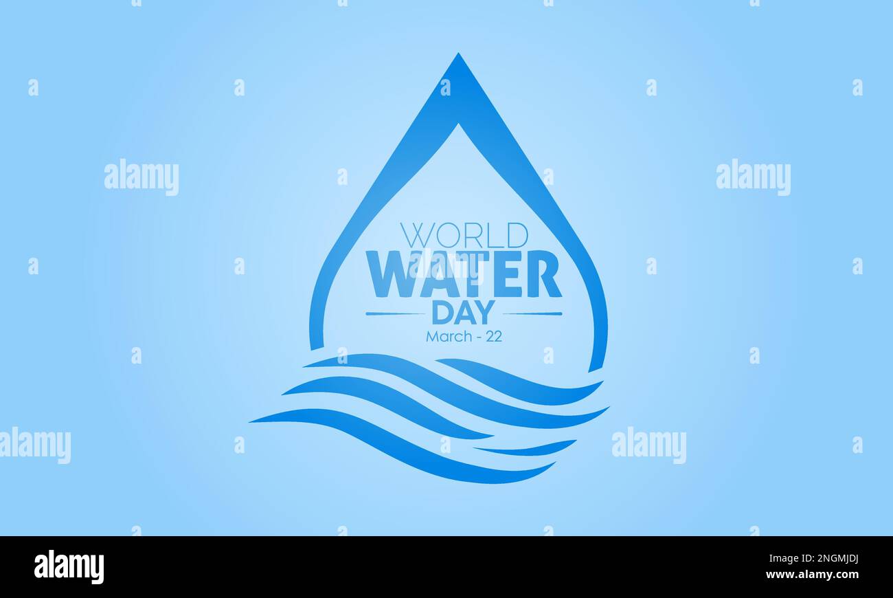 Importance of fresh water for save life save earth concept banner ...