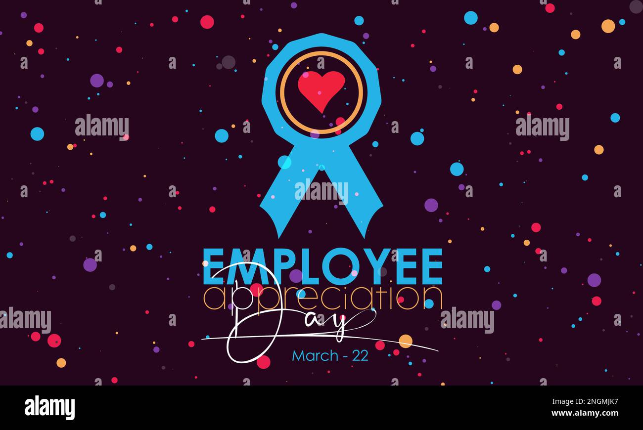 Employee Appreciation Day. Business with employees recognition concept banner, greeting card ...