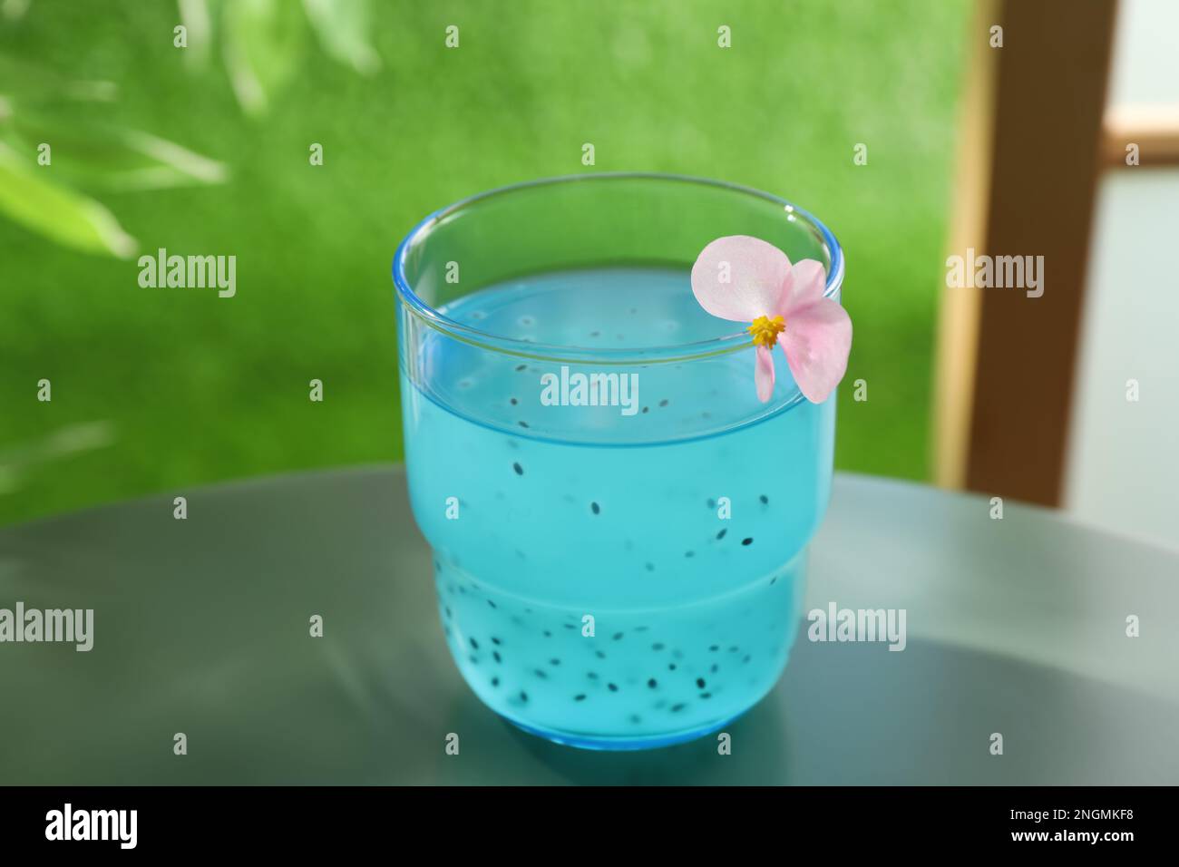 Light blue drink hi-res stock photography and images - Alamy