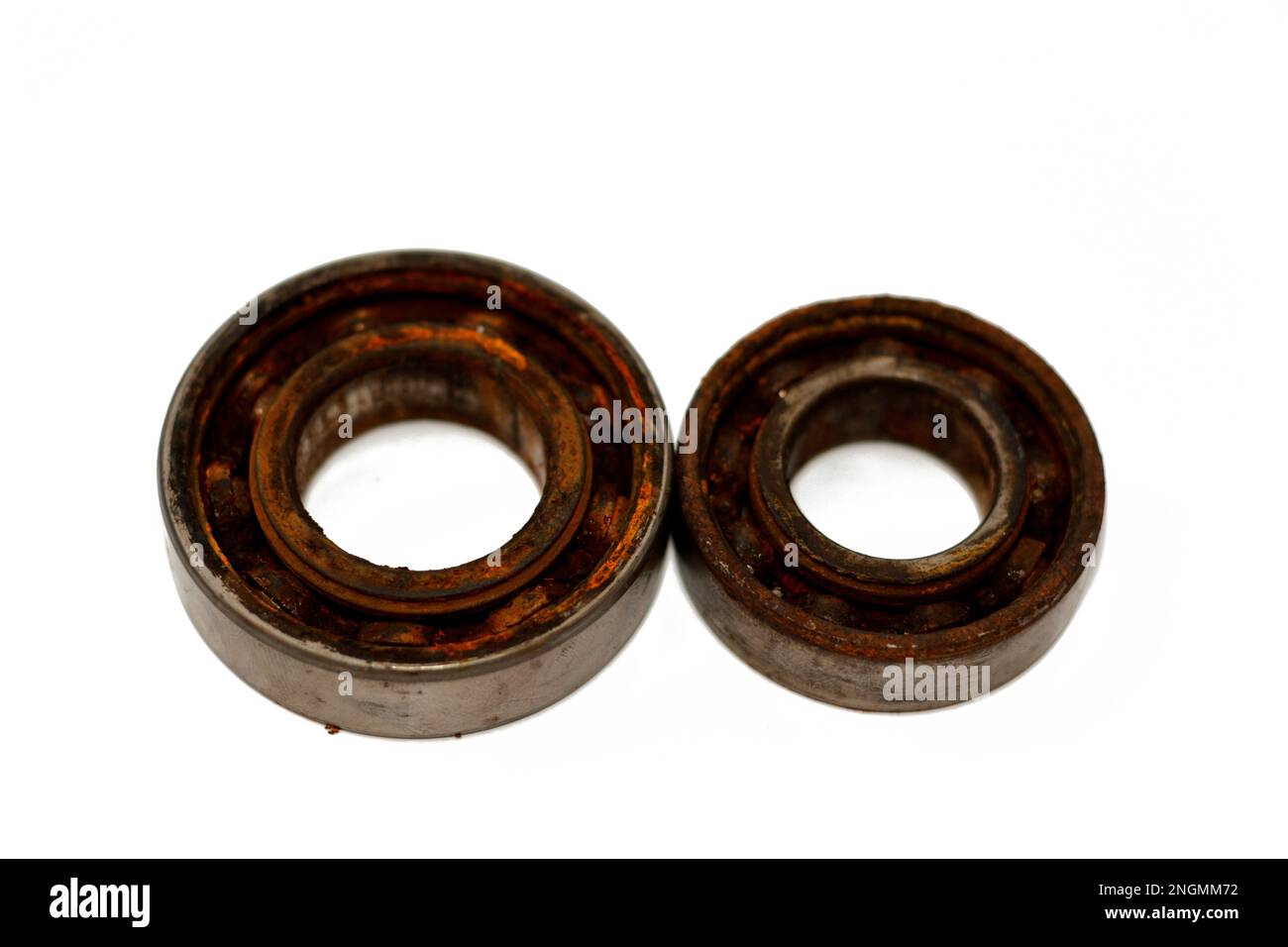 ball bearing kit and oil seal that were replaced with new ones, washing ...