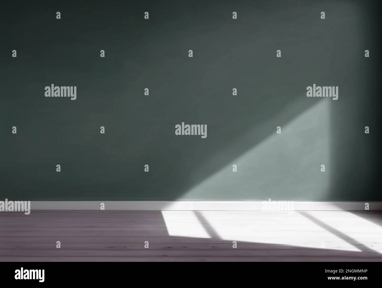 Empty room with window shadows. Background for product presentation ...