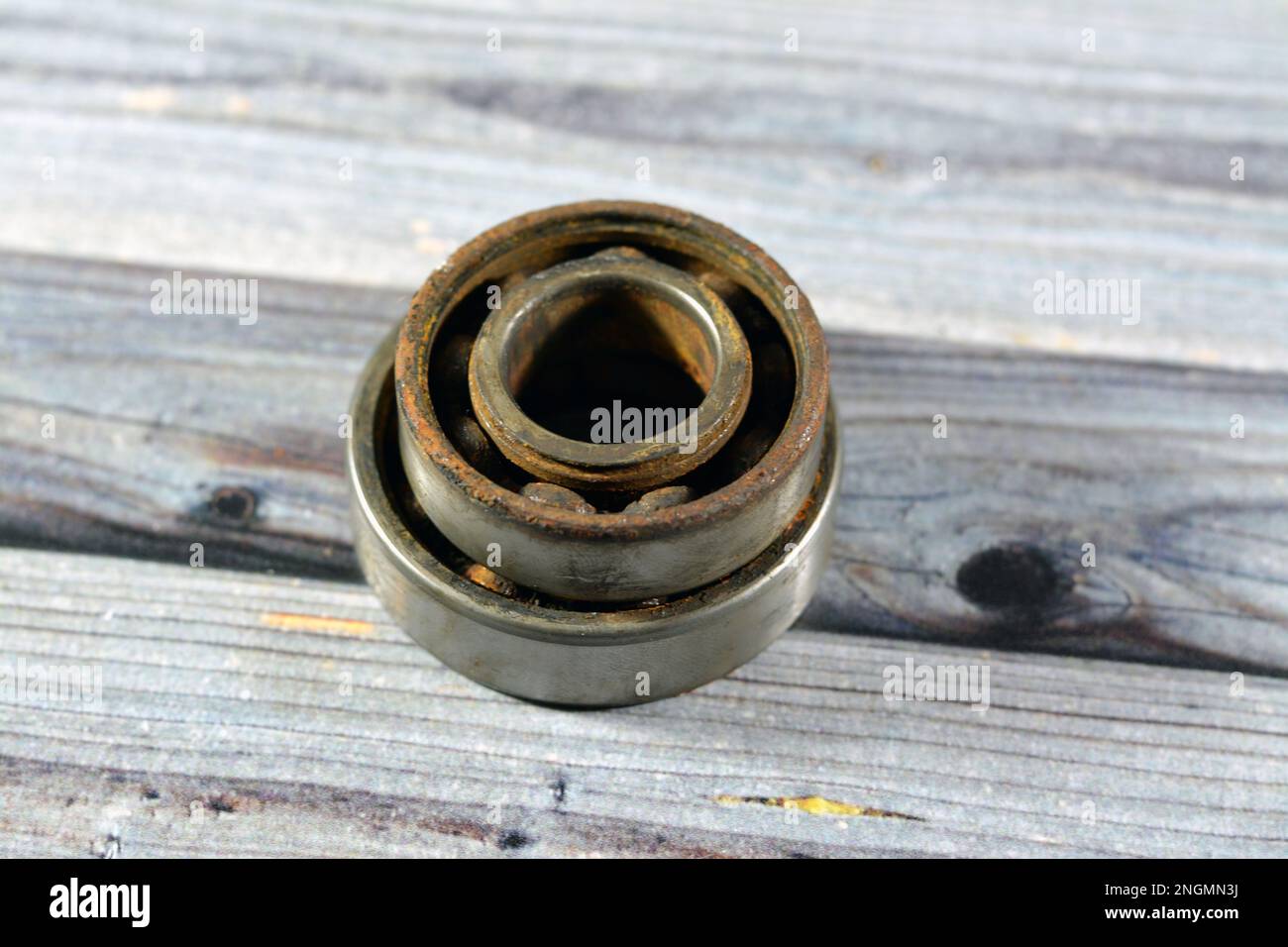 ball bearing kit and oil seal that were replaced with new ones, washing ...