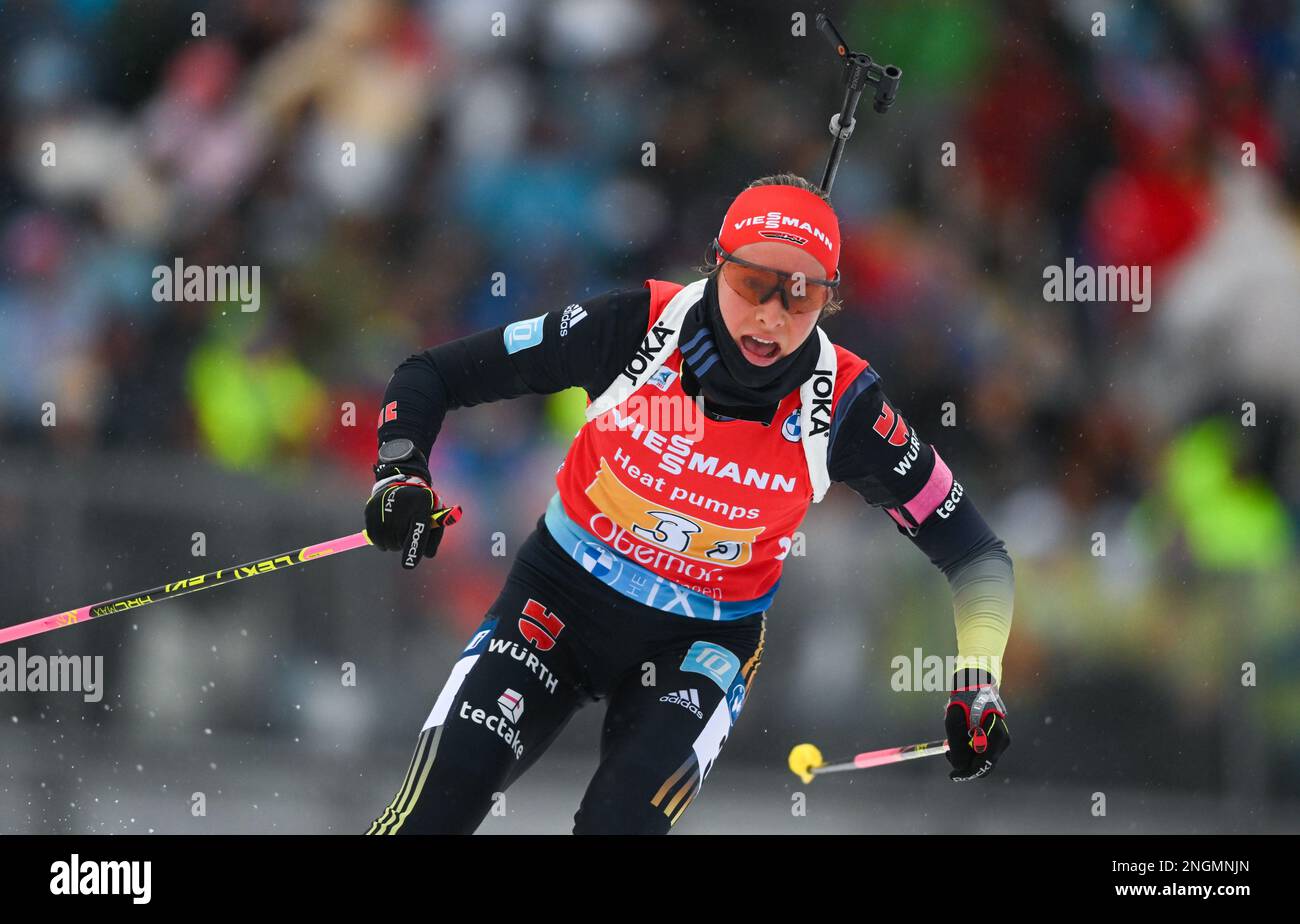 Oberhof, Germany. 18th Feb, 2023. Biathlon: World Championship, relay 4 ...