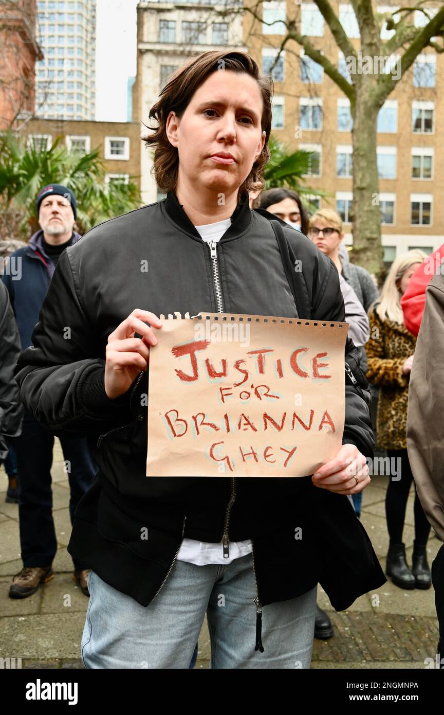 Vigil for briana ghey hi-res stock photography and images - Alamy