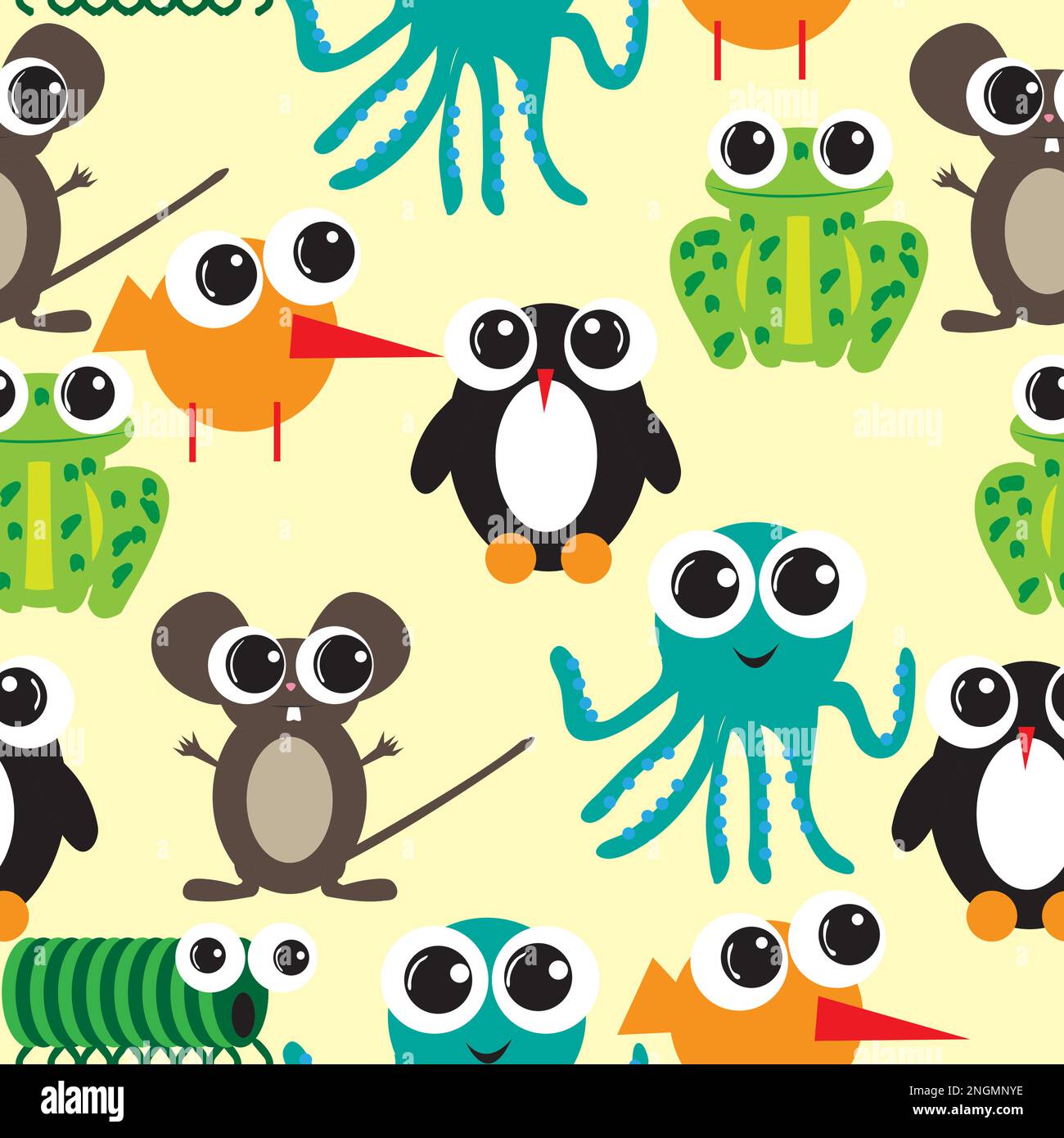 Big and colorful caterpillar Stock Vector Images - Alamy