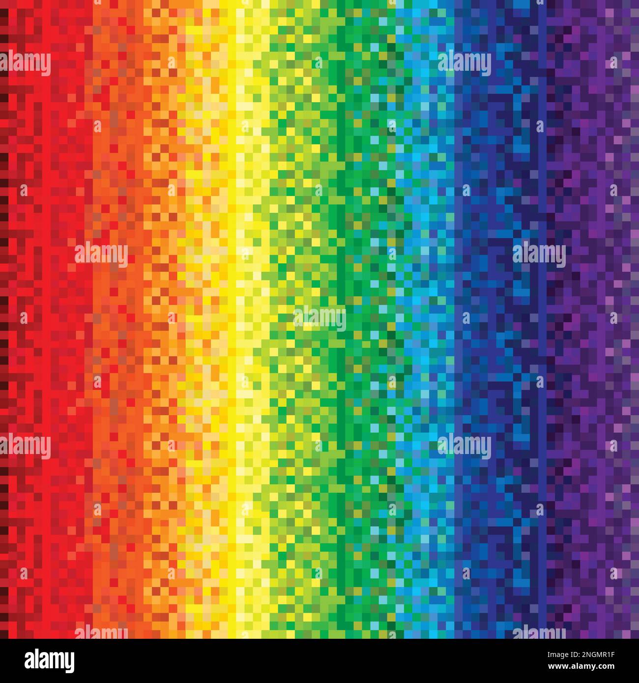 Abstract rainbow background in geometric style; Spectrum made of ...