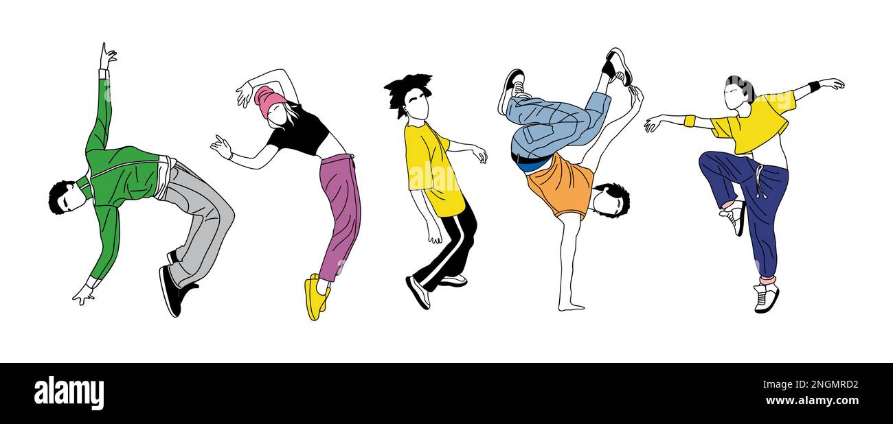Hip hop teenager Stock Vector Images - Alamy