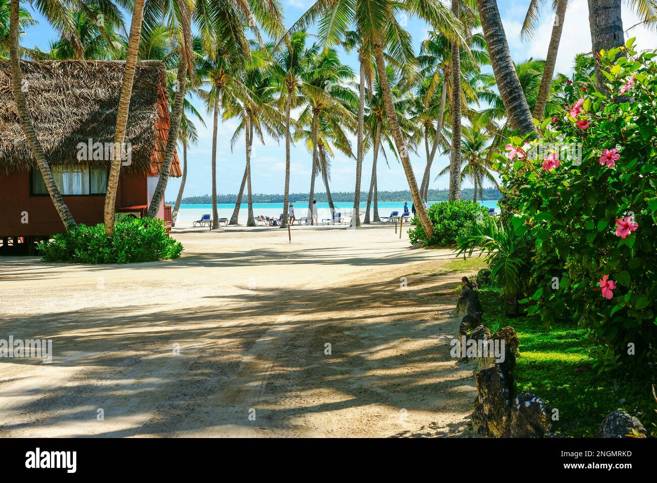 Cook islands landscape hi-res stock photography and images - Alamy