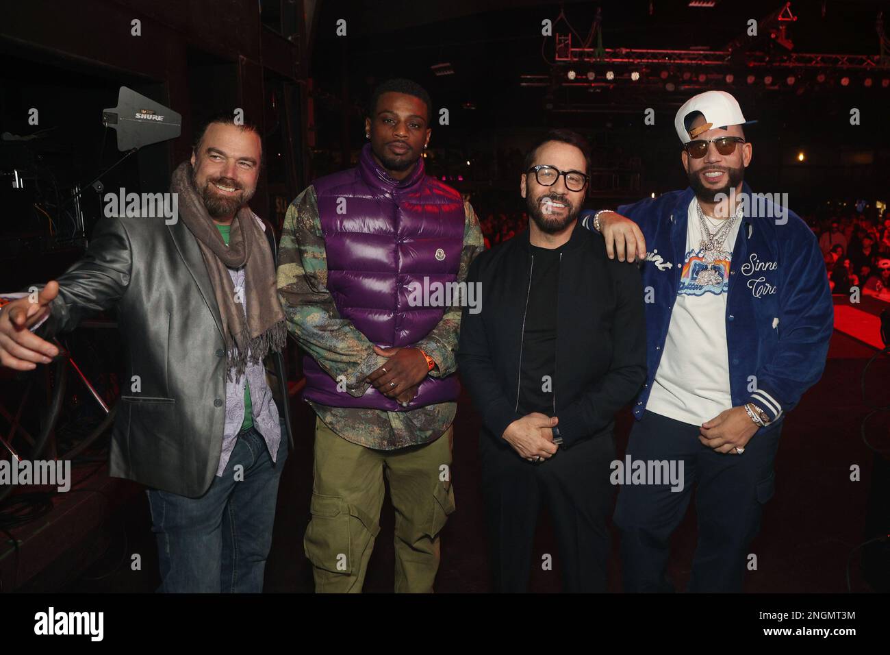 Salt Lake City, USA. 18th Feb, 2023. Everett Osbourne, Jeremy Piven, DJ ...