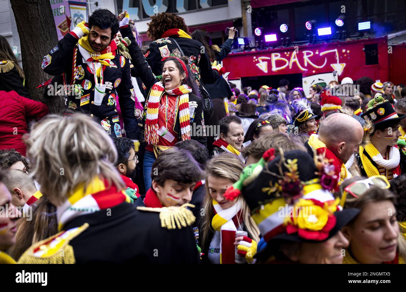 DEN BOSCH - Carnival celebrations on the eve of carnival. The south of ...
