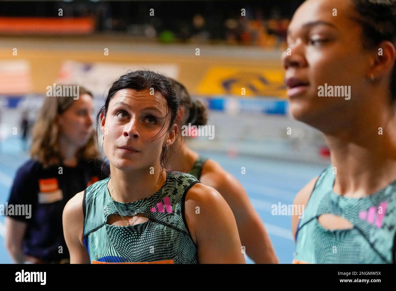 APELDOORN, NETHERLANDS - FEBRUARY 18: Demi van den Wildenberg during ...