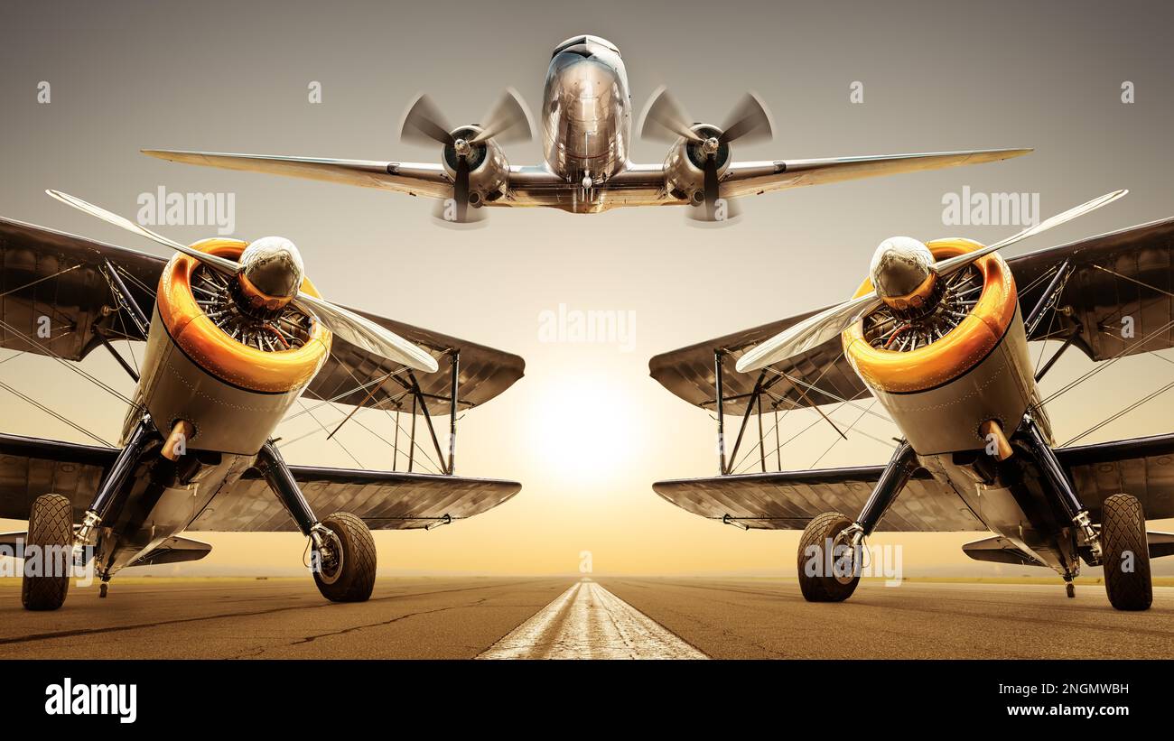 Aircraft cockpit view runway hi-res stock photography and images - Alamy