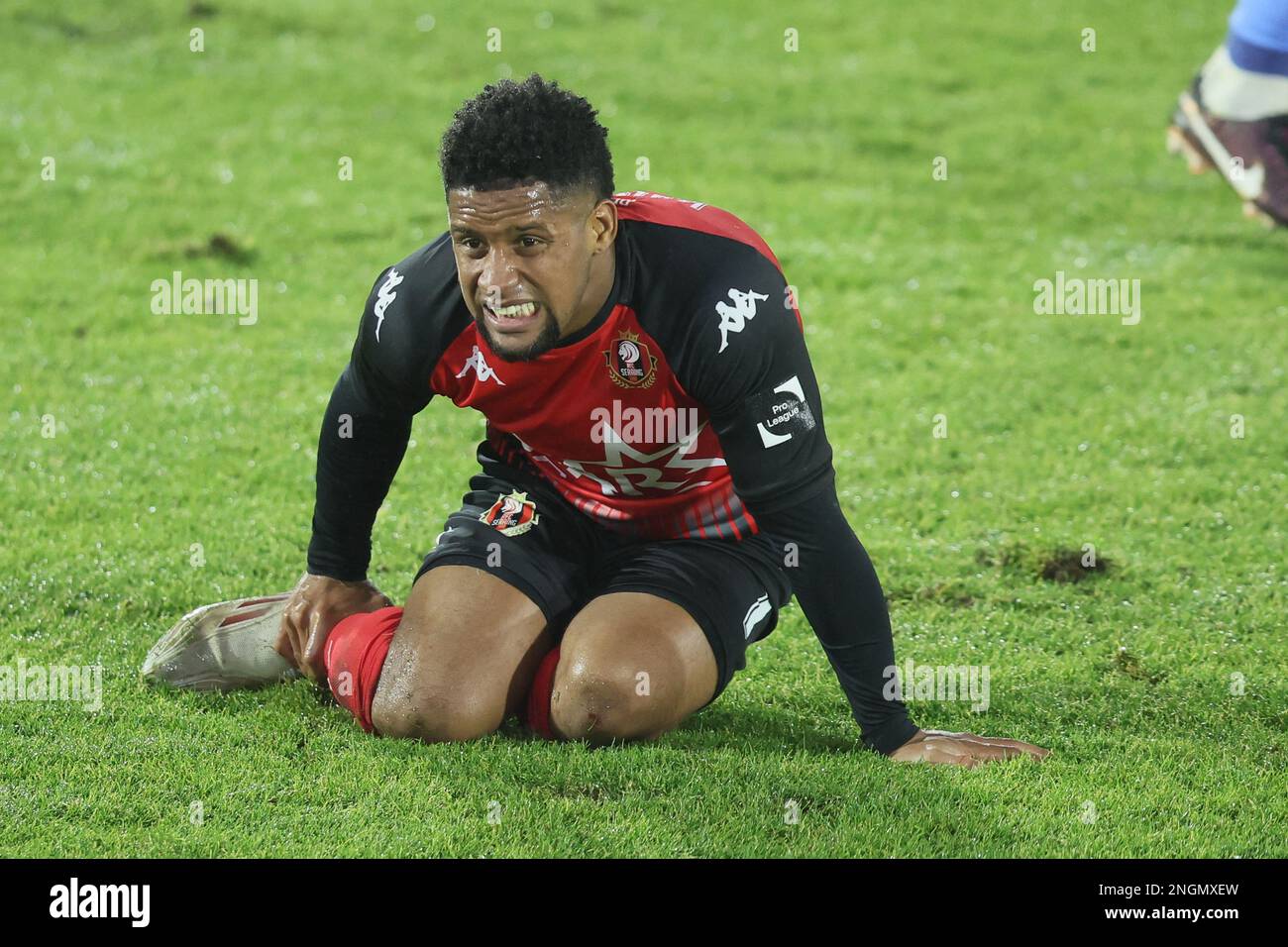 Seraing's Vagner Mvoue pictured during a soccer match between RFC ...