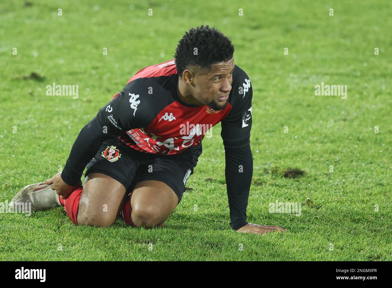 Seraing's Vagner Mvoue pictured during a soccer match between RFC ...
