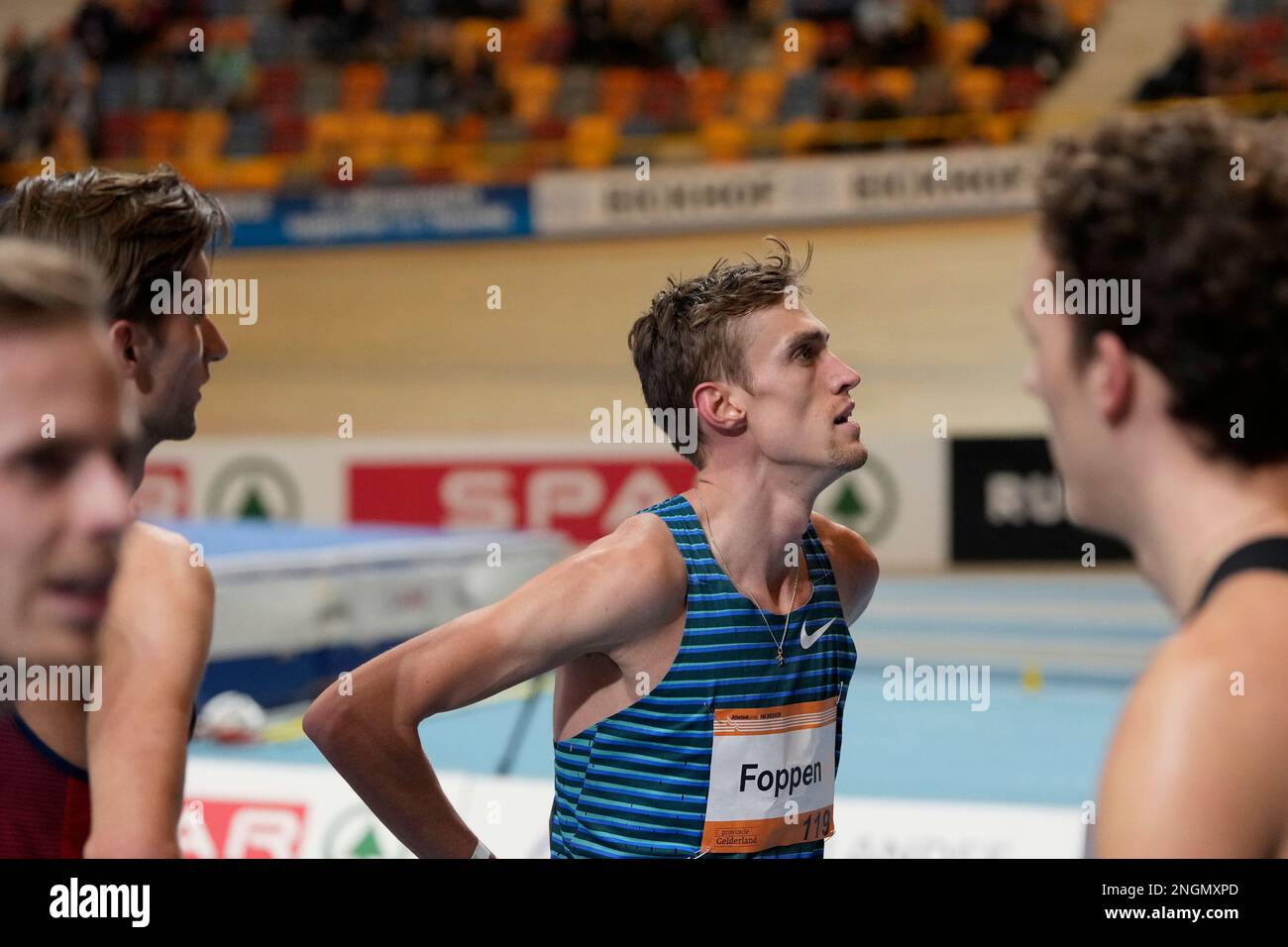 APELDOORN, NETHERLANDS - FEBRUARY 18: Mike Foppen during the Dutch ...