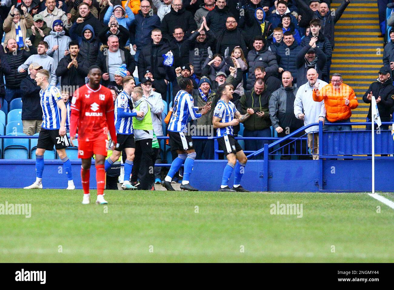 Hillsborough Stadium, Sheffield, England - 18th February 2023 Lee ...