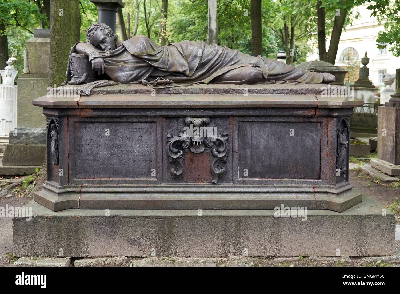 Tikhvin cemetery hi-res stock photography and images - Alamy