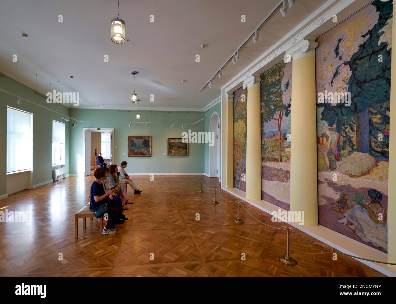 Exhibition unesco general staff hermitage museum interior hi-res stock ...