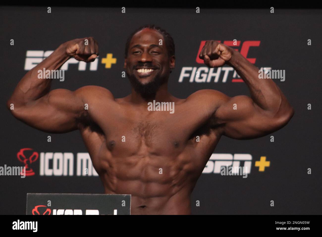 LAS VEGAS, NV - FEBRUARY 17: UFC fighter William Knight poses on the ...